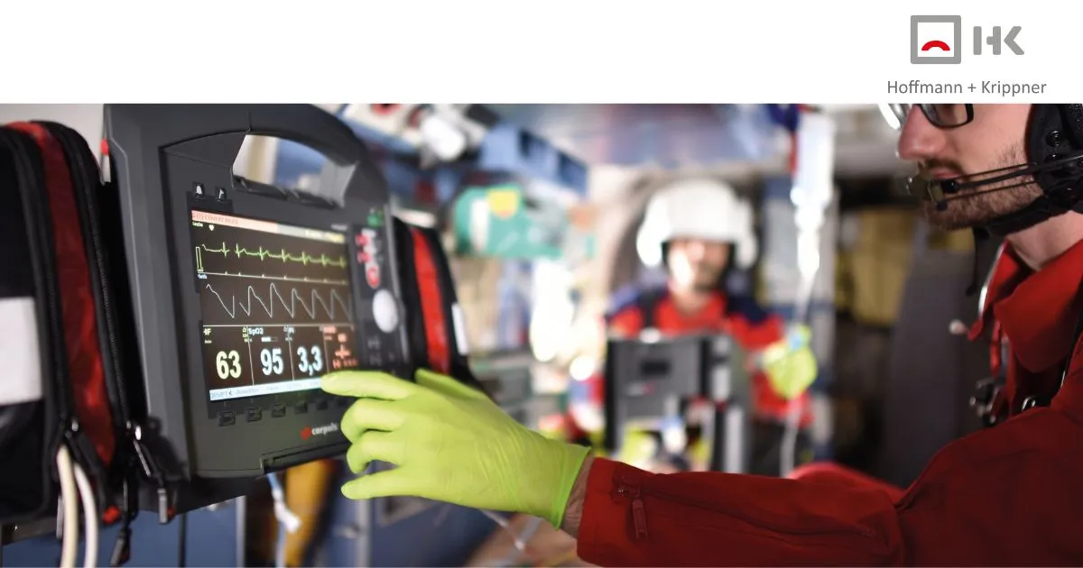 Membrane keypad for patient monitor | Hoffmann + Krippner